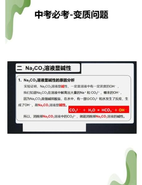 碳酸钠是酸性还是碱性_碳酸钠溶液pH值是多少-第1张图片-山城妙识