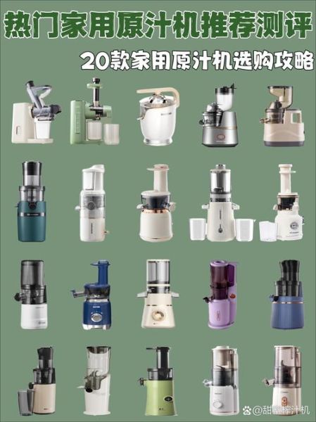 榨汁机哪款好_如何挑选家用榨汁机-第1张图片-山城妙识