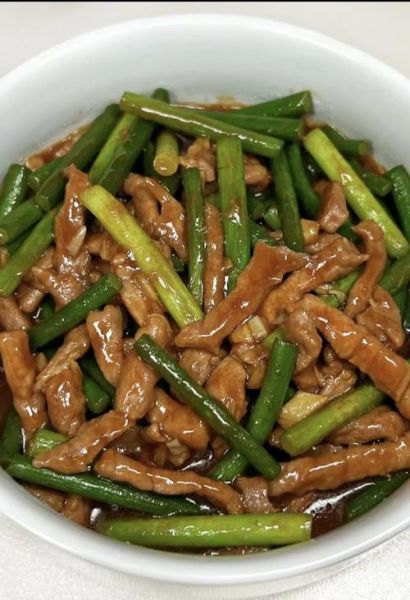 蒜苔肉丝怎么炒好吃_蒜苔炒肉丝的做法窍门-第1张图片-山城妙识 蒜苔肉丝怎么炒好吃_蒜苔炒肉丝的做法窍门-第1张图片-山城妙识