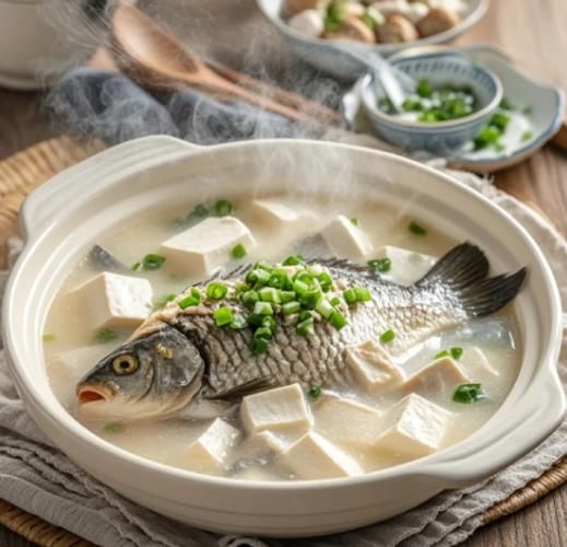 鲫鱼豆腐汤配什么菜_鲫鱼豆腐汤配菜推荐-第2张图片-山城妙识