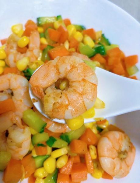 三色虾仁怎么炒好吃_家常三色虾仁做法步骤-第1张图片-山城妙识