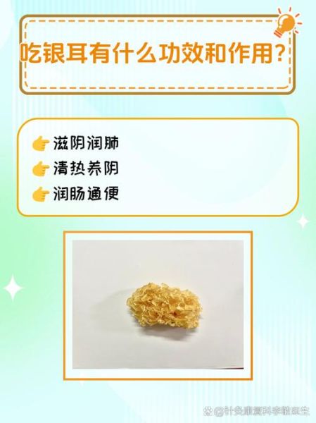 雪耳的功效与作用有哪些_雪耳怎么吃最润肺-第3张图片-山城妙识