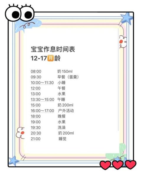 1岁宝宝一天吃几顿_辅食时间安排表-第1张图片-山城妙识