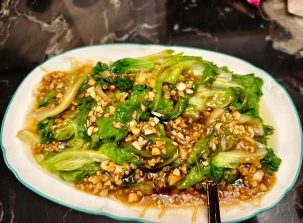 白灼生菜怎么做_生菜焯水几分钟-第3张图片-山城妙识