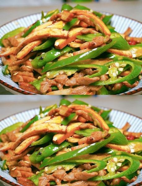 青椒香干炒肉怎么做_青椒香干炒肉先炒肉还是先炒香干-第1张图片-山城妙识