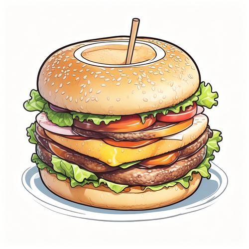 美食图片大全高清图片卡通_卡通美食图片怎么找-第1张图片-山城妙识