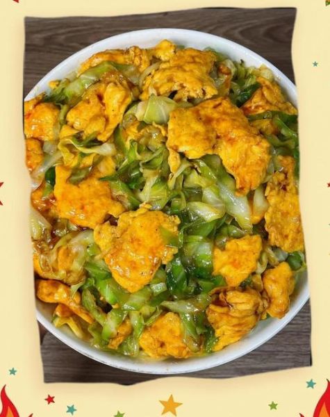 包菜炒鸡蛋怎么炒好吃_包菜炒鸡蛋的家常做法-第2张图片-山城妙识