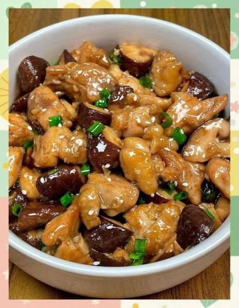 香菇炒鸡肉怎么炒好吃_香菇炒鸡肉的家常做法-第2张图片-山城妙识