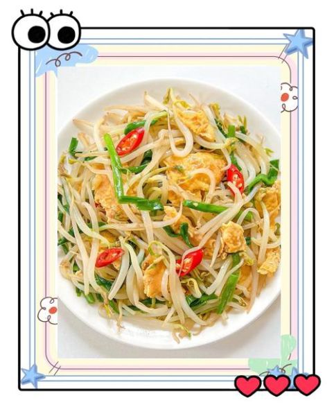 韭菜豆芽炒鸡蛋怎么做_韭菜豆芽炒鸡蛋热量高吗-第1张图片-山城妙识