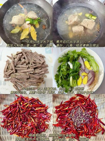 麻辣牛肉干怎么做_正宗川味配料比例-第1张图片-山城妙识