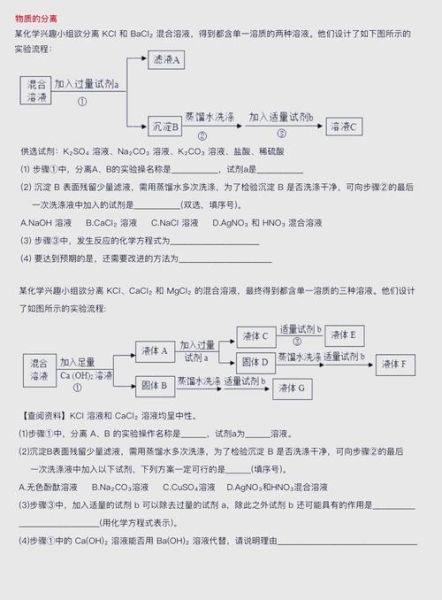 粗盐提纯步骤_如何去除难溶性杂质-第1张图片-山城妙识