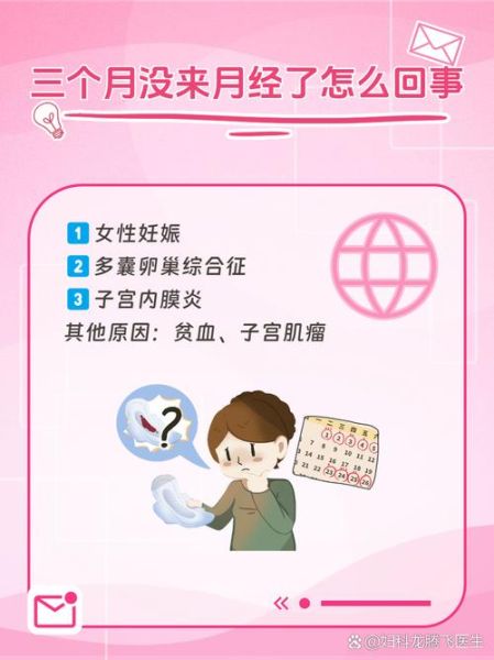 三个月没来月经的危害_闭经会导致不孕吗-第1张图片-山城妙识