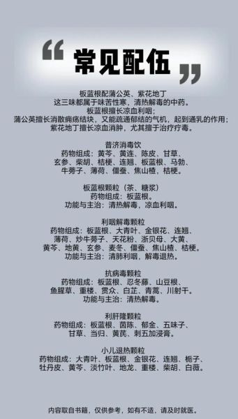板蓝根冲剂的功效与作用_板蓝根冲剂禁忌有哪些-第1张图片-山城妙识 板蓝根冲剂的功效与作用_板蓝根冲剂禁忌有哪些-第1张图片-山城妙识