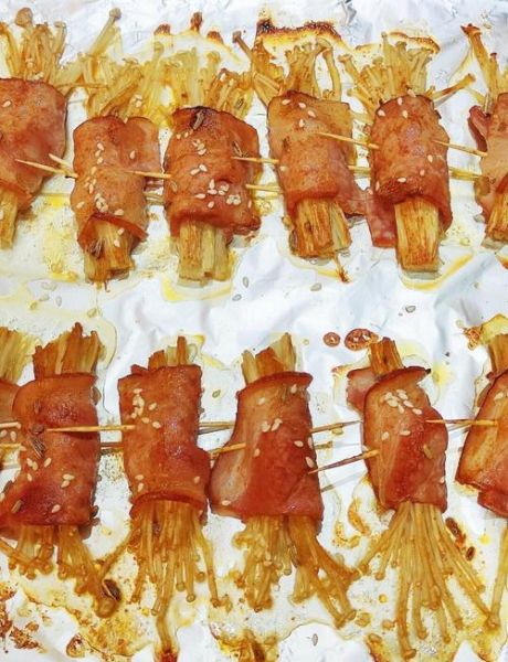 烤培根金针菇卷怎么做_烤培根金针菇卷热量高吗-第2张图片-山城妙识 烤培根金针菇卷怎么做_烤培根金针菇卷热量高吗-第2张图片-山城妙识