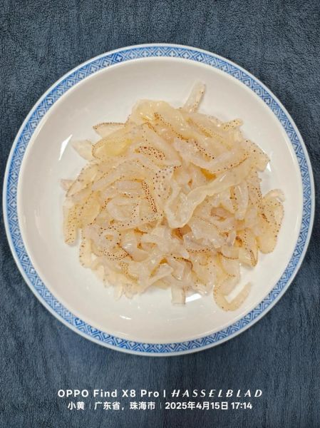 海蜇丝怎么凉拌好吃_海蜇丝焯水多久才脆-第3张图片-山城妙识