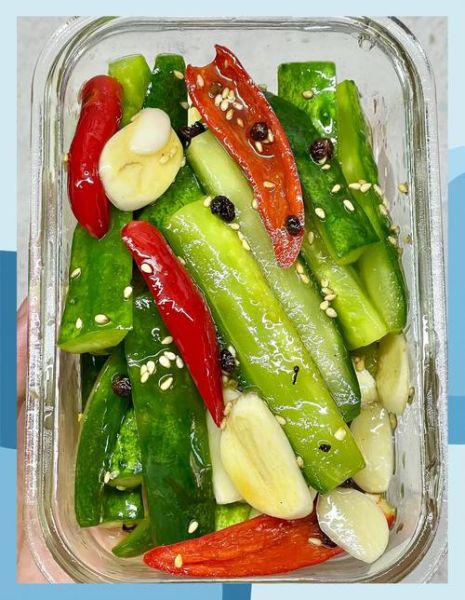 酸黄瓜怎么腌制又脆又好吃_家庭自制脆爽秘诀-第3张图片-山城妙识