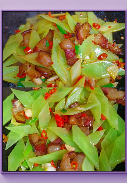 烧莴笋块的家常做法_莴笋怎么炒才脆嫩-第3张图片-山城妙识