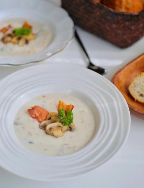 蘑菇汤怎么做_奶油蘑菇汤做法-第1张图片-山城妙识