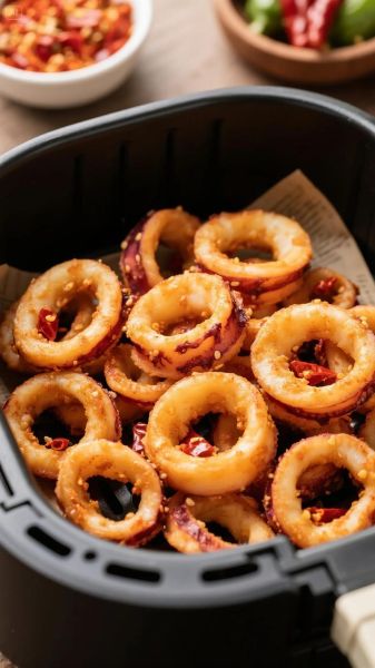 炸鱿鱼圈不用面包糠怎么做_口感酥脆的秘诀-第3张图片-山城妙识 炸鱿鱼圈不用面包糠怎么做_口感酥脆的秘诀-第3张图片-山城妙识