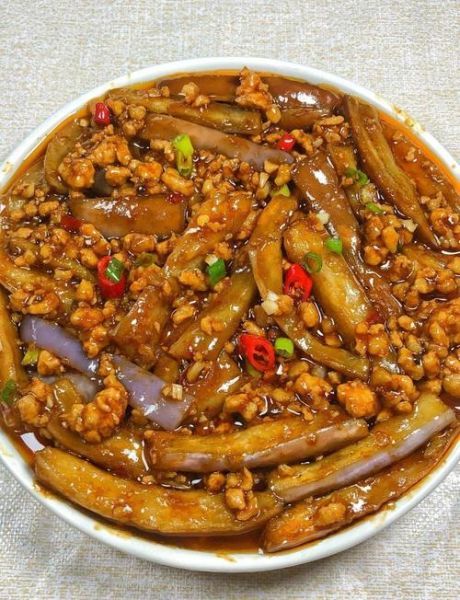 肉末茄子怎么做才好吃_肉末茄子简单做法窍门-第1张图片-山城妙识