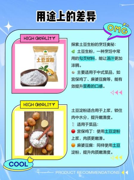 土豆淀粉和生粉是一样的吗_区别与用法全解析-第1张图片-山城妙识