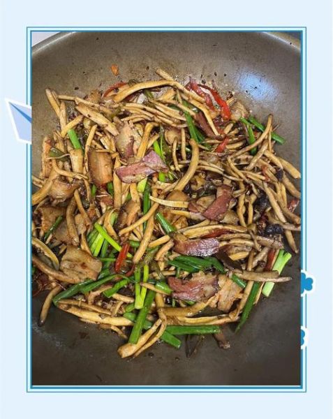 茶树菇炒肉丝怎么做_茶树菇炒肉丝用焯水吗-第1张图片-山城妙识