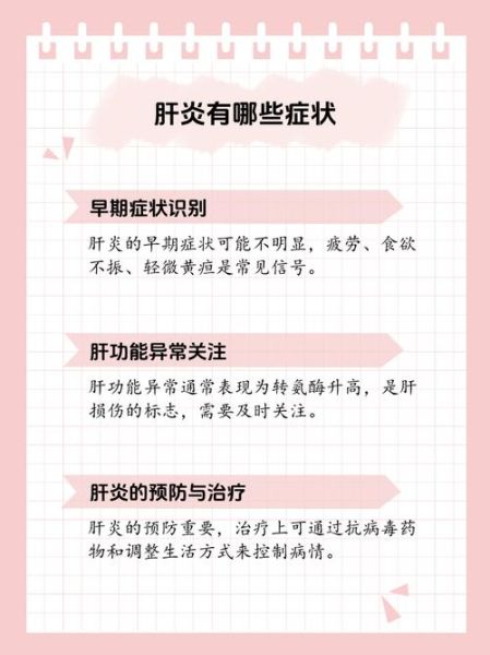 肝炎的症状有哪些_肝炎早期表现有哪些-第3张图片-山城妙识