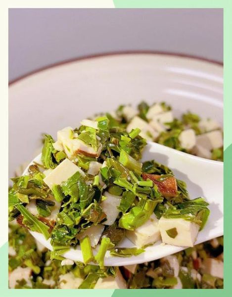 香椿拌豆腐丝怎么做_香椿拌豆腐丝热量高吗-第2张图片-山城妙识