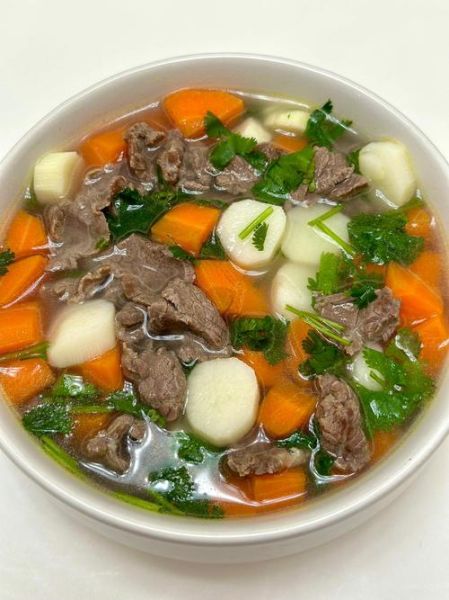 牛肉汤怎么做才好吃_正宗牛肉汤配方-第1张图片-山城妙识