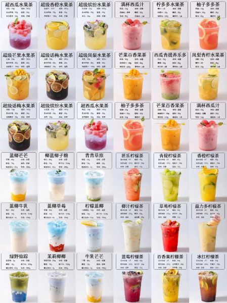 饮料种类名称大全图片_哪些饮料最健康-第2张图片-山城妙识