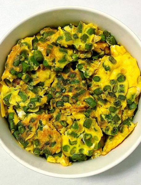 豆角炒鸡蛋怎么炒才好吃_豆角炒鸡蛋要不要焯水-第1张图片-山城妙识