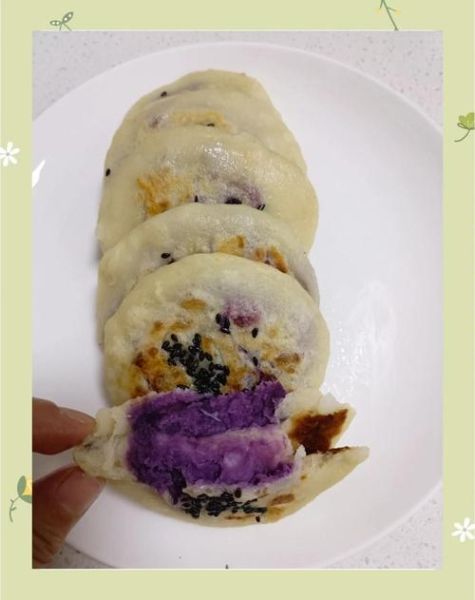 紫薯饼怎么做_紫薯饼的家常做法图解-第1张图片-山城妙识