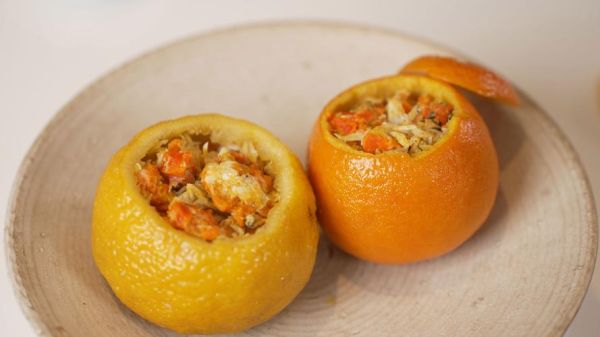 蟹酿橙的由来是什么_蟹酿橙是哪个朝代发明的-第1张图片-山城妙识 蟹酿橙的由来是什么_蟹酿橙是哪个朝代发明的-第1张图片-山城妙识