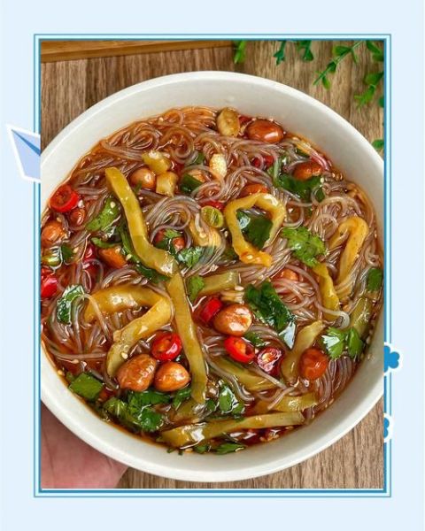 酸辣粉怎么做好吃_酸辣粉的家常做法视频-第2张图片-山城妙识