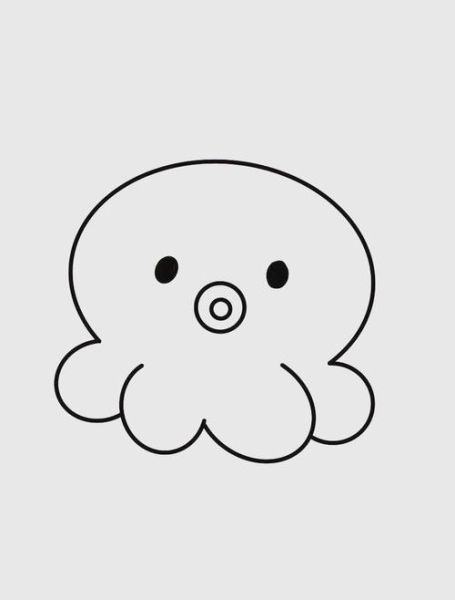 章鱼简笔画怎么画_章鱼简笔画步骤-第2张图片-山城妙识 章鱼简笔画怎么画_章鱼简笔画步骤-第2张图片-山城妙识