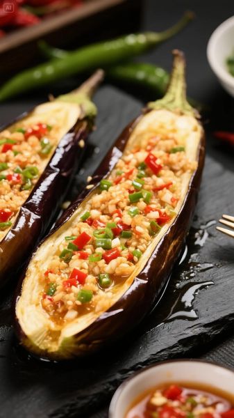 蒜泥茄子怎么腌制_蒜泥茄子腌制窍门-第2张图片-山城妙识