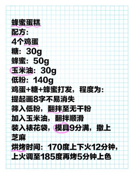 自制蛋糕的做法大全_新手零失败配方-第1张图片-山城妙识