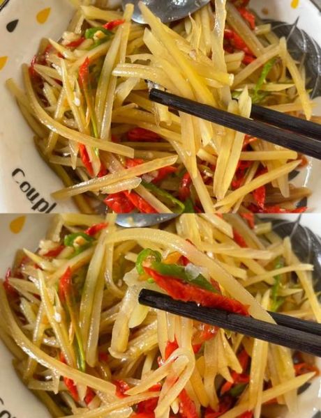 土豆丝怎么做才好吃_家常土豆丝做法-第1张图片-山城妙识