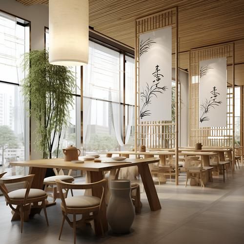 素食餐厅装修风格_如何打造禅意空间-第3张图片-山城妙识