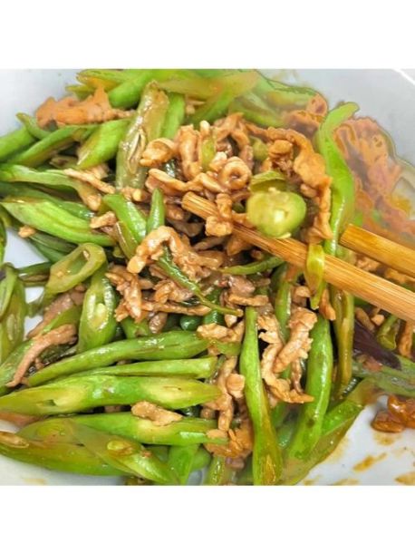 豆角炒肉丝怎么做_豆角炒肉丝热量高吗-第2张图片-山城妙识 豆角炒肉丝怎么做_豆角炒肉丝热量高吗-第2张图片-山城妙识
