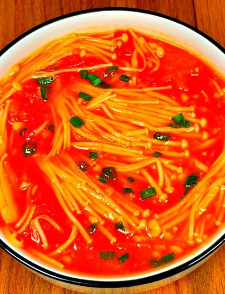 番茄金针菇汤怎么做_番茄金针菇汤的家常做法-第2张图片-山城妙识 番茄金针菇汤怎么做_番茄金针菇汤的家常做法-第2张图片-山城妙识