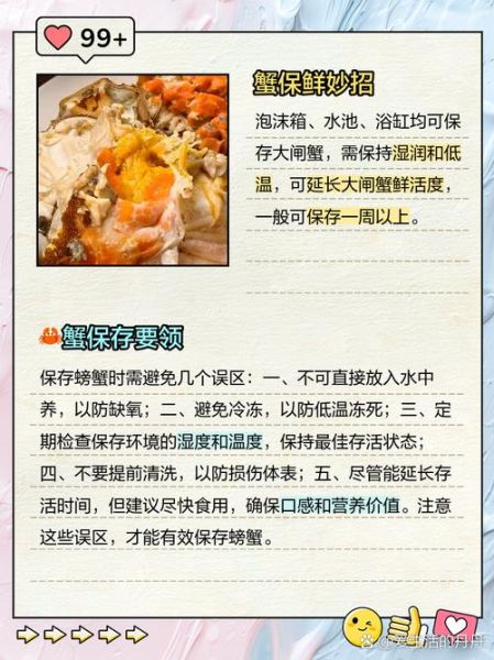 活的海螃蟹怎么保存过夜_活蟹过夜保存方法-第1张图片-山城妙识 活的海螃蟹怎么保存过夜_活蟹过夜保存方法-第1张图片-山城妙识