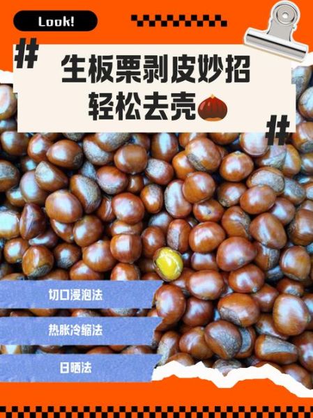 栗子怎么去皮_生栗子快速去壳技巧-第2张图片-山城妙识