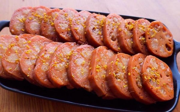 蜜汁糯米藕怎么做_蜜汁糯米藕用红糖还是白糖-第1张图片-山城妙识