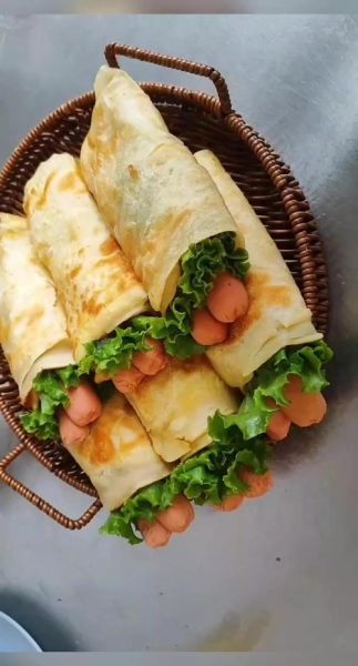 正宗鸡蛋灌饼怎么起泡_鸡蛋灌饼起泡技巧-第2张图片-山城妙识