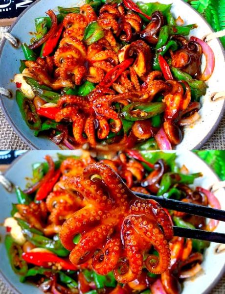 八爪鱼怎么做好吃_家常做法视频教学-第1张图片-山城妙识