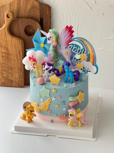 纸杯蛋糕小马宝莉怎么做_小马宝莉主题蛋糕装饰技巧-第2张图片-山城妙识