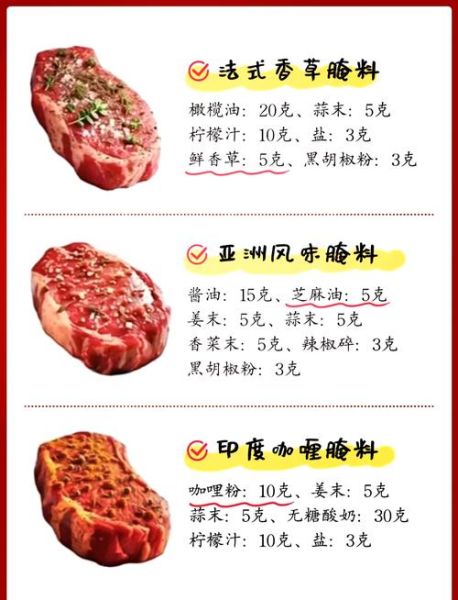 做牛排需要什么材料_牛排腌制调料清单-第1张图片-山城妙识 做牛排需要什么材料_牛排腌制调料清单-第1张图片-山城妙识