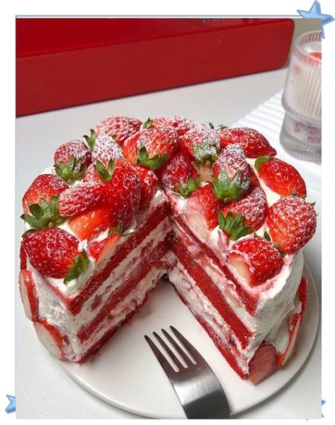 网红草莓蛋糕怎么做_网红草莓蛋糕为什么火-第1张图片-山城妙识 网红草莓蛋糕怎么做_网红草莓蛋糕为什么火-第1张图片-山城妙识