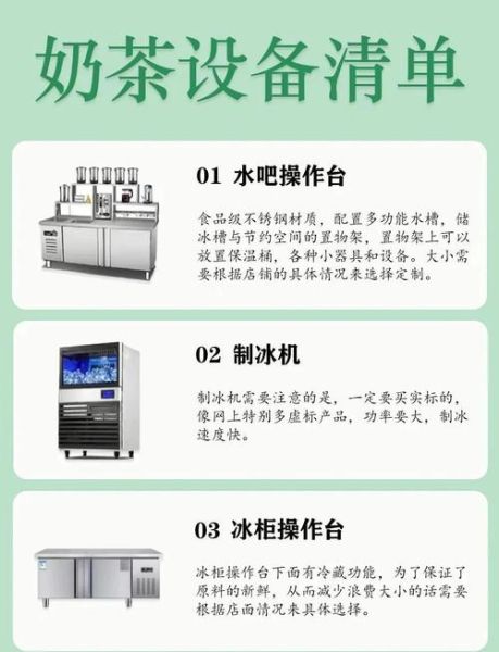 开奶茶店需要什么设备_奶茶店设备清单-第3张图片-山城妙识 开奶茶店需要什么设备_奶茶店设备清单-第3张图片-山城妙识